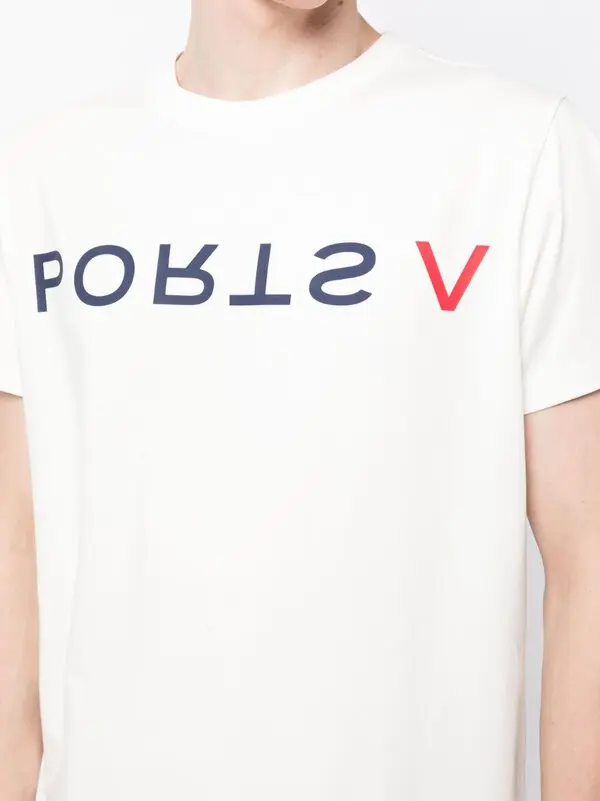 PORTS V Logo-print T-shirt