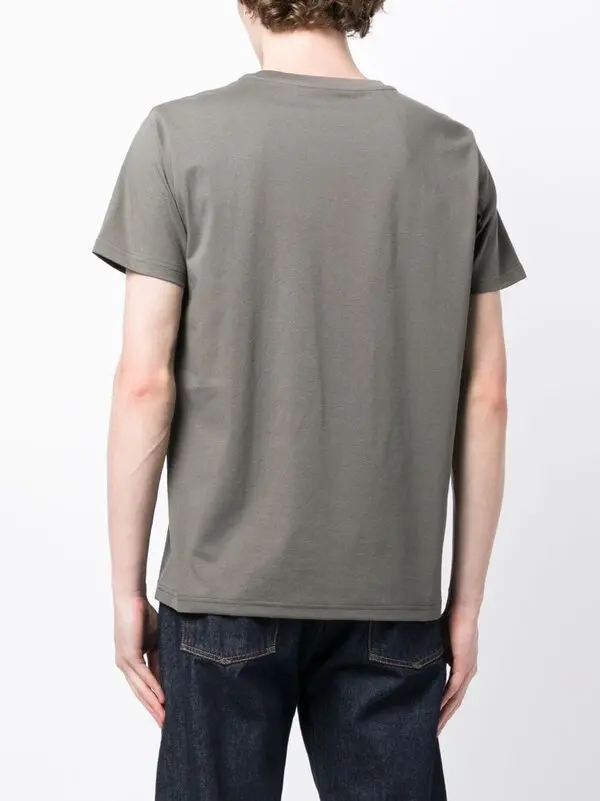 PORTS V Patch-pocket T-shirt - Grey