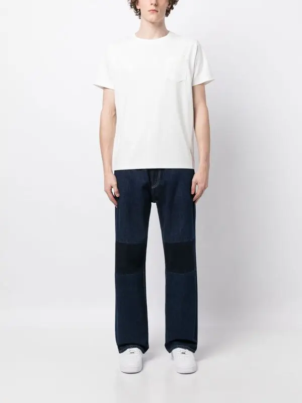 PORTS V Logo-embossed T-shirt - White