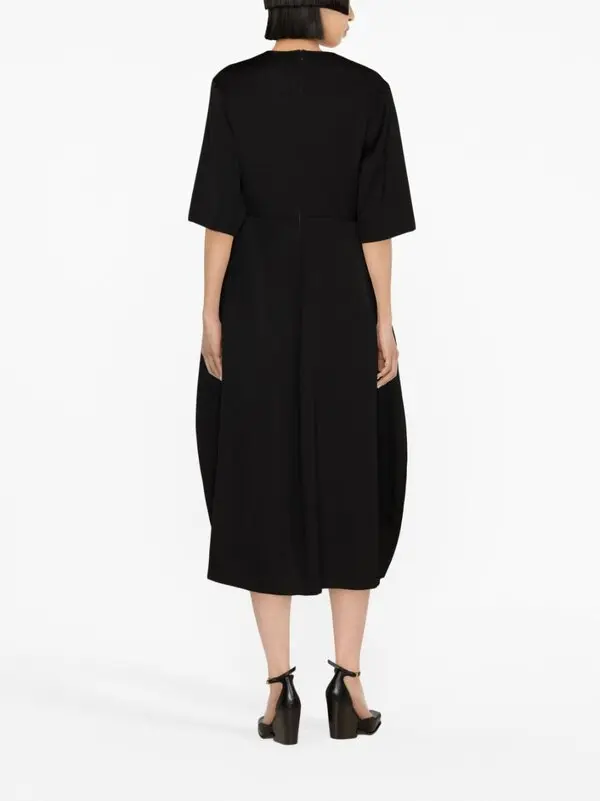 Fabiana Filippi V-neck Midi Dress
