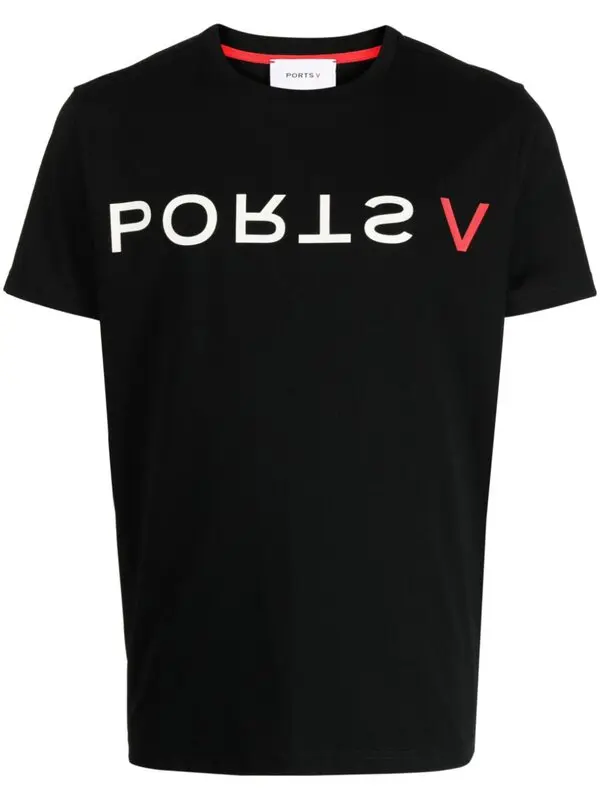 PORTS V Logo-print T-shirt