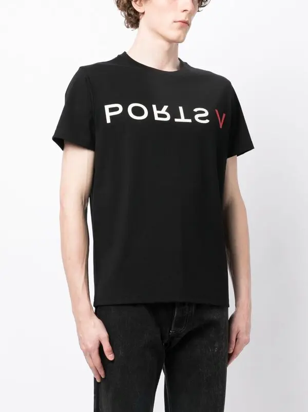 PORTS V Logo-print T-shirt