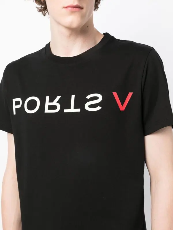 PORTS V Logo-print T-shirt