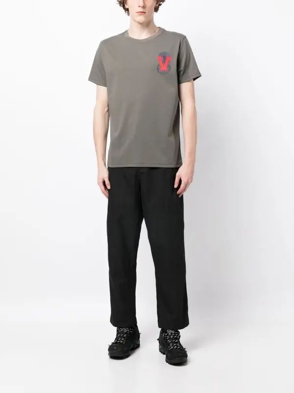 PORTS V Logo-embroidered T-shirt