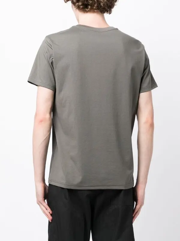 PORTS V Logo-embroidered T-shirt