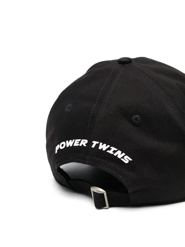 Dsquared2 Appliqué-patch Slogan-embroidered Cap
