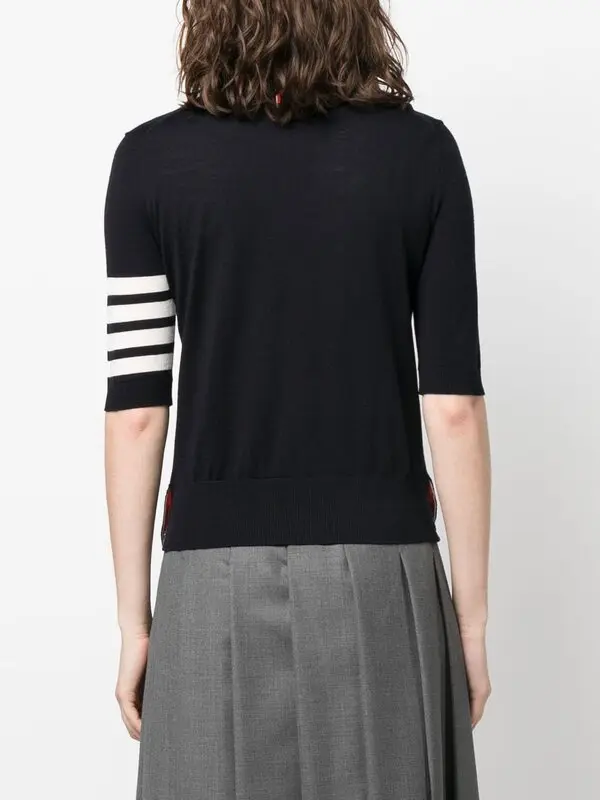 Thom Browne Fine-knit Jumper - Blue