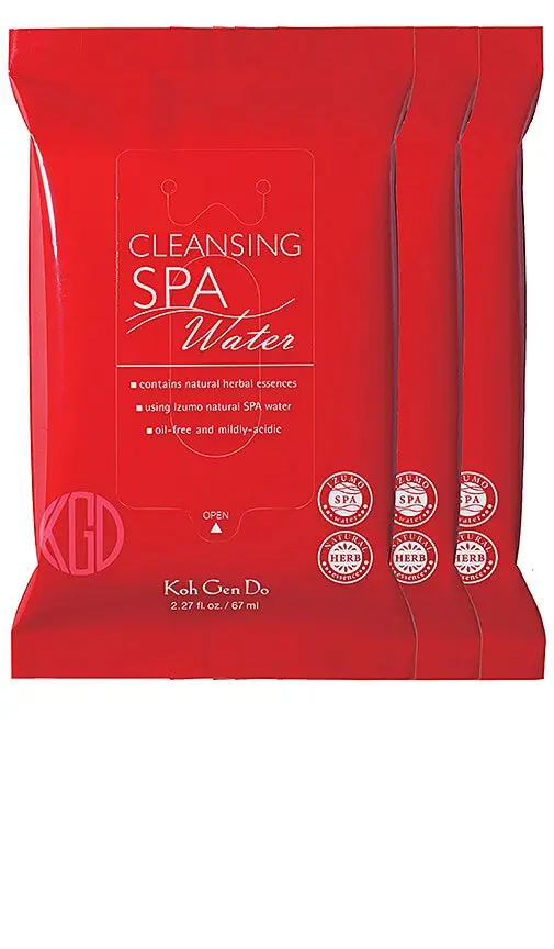Koh Gen Do Cleansing Water Cloth 3 Pack - N,a