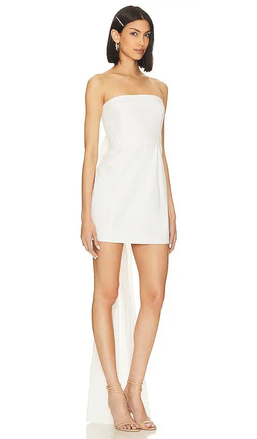 Amanda Uprichard X Kerry Bow Mini Dress