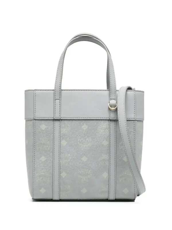 Mcm Mini Aren Monogram-print Tote Bag