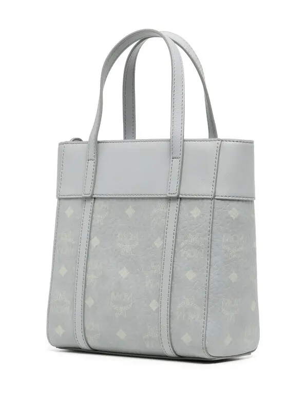 Mcm Mini Aren Monogram-print Tote Bag
