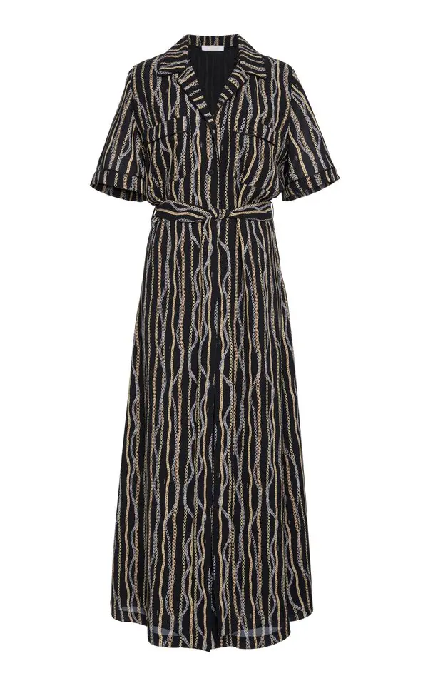 chloe printed silk dress Chlo Silk polka Dot Mini Dress