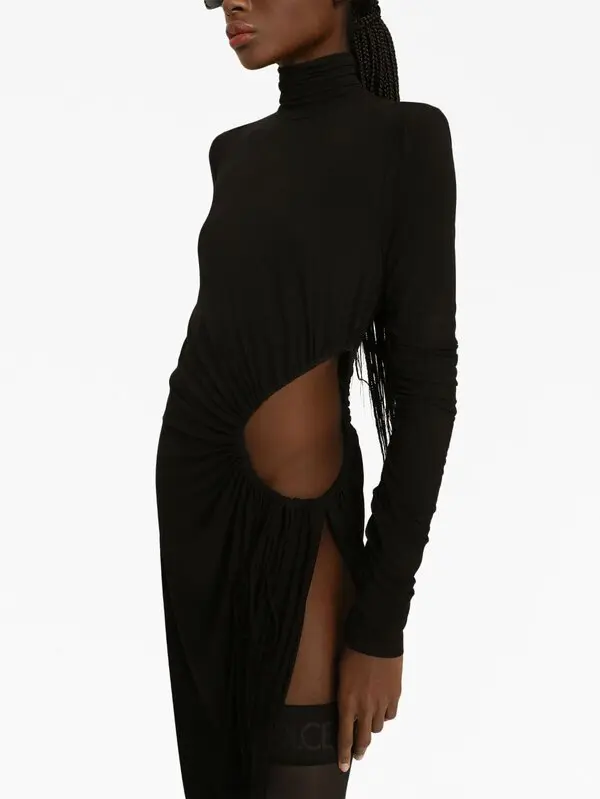 Dolce & Gabbana Cut-out Midi Dress