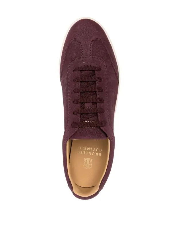 Brunello Cucinelli Round-toe Lace-up Sneakers