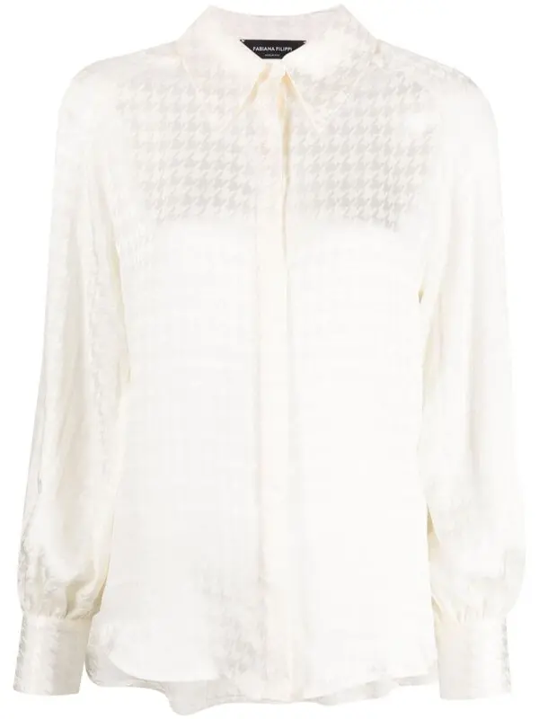 Fabiana Filippi Houndstooth Shirt
