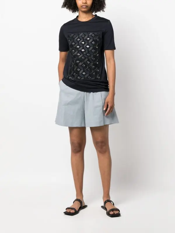 Fabiana Filippi Patterned Jacquard T-shirt