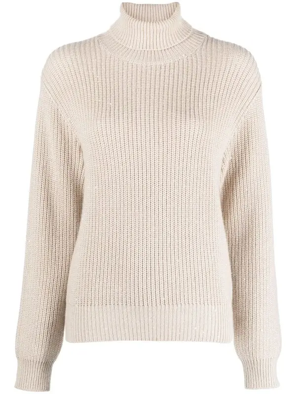 Brunello Cucinelli Chunky-knit Roll-neck Jumper