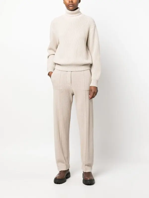 Brunello Cucinelli Chunky-knit Roll-neck Jumper