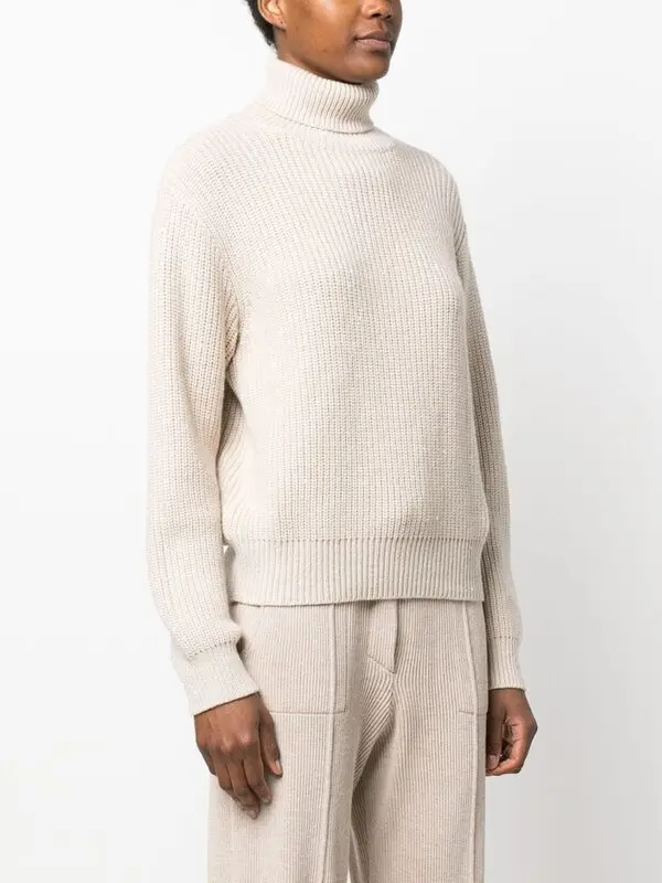 Brunello Cucinelli Chunky-knit Roll-neck Jumper