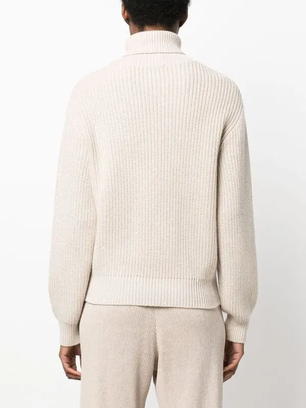 Brunello Cucinelli Chunky-knit Roll-neck Jumper