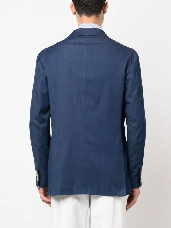Kiton Single-breasted Blazer