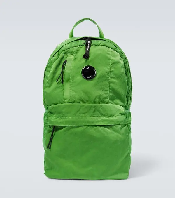 C.P. Company Nylon B Backpack In Green - 30% Off | Editorialist