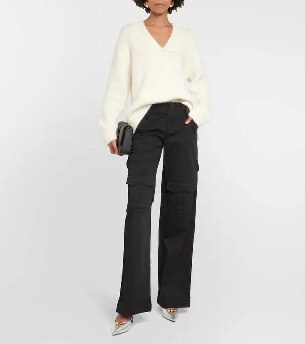 TOM FORD Alpaca And Wool-blend Sweater - White