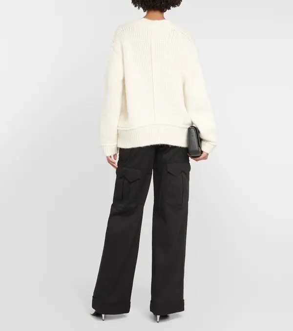 TOM FORD Alpaca And Wool-blend Sweater - White