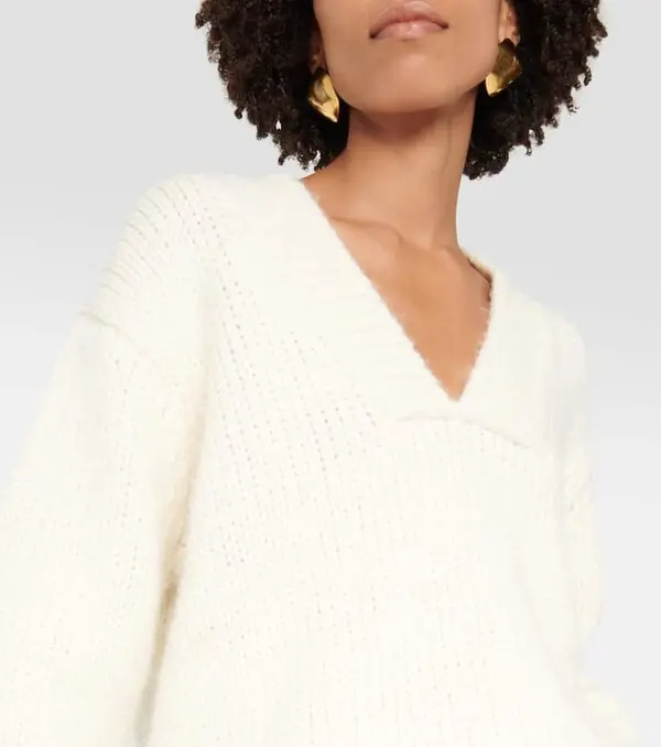 TOM FORD Alpaca And Wool-blend Sweater - White