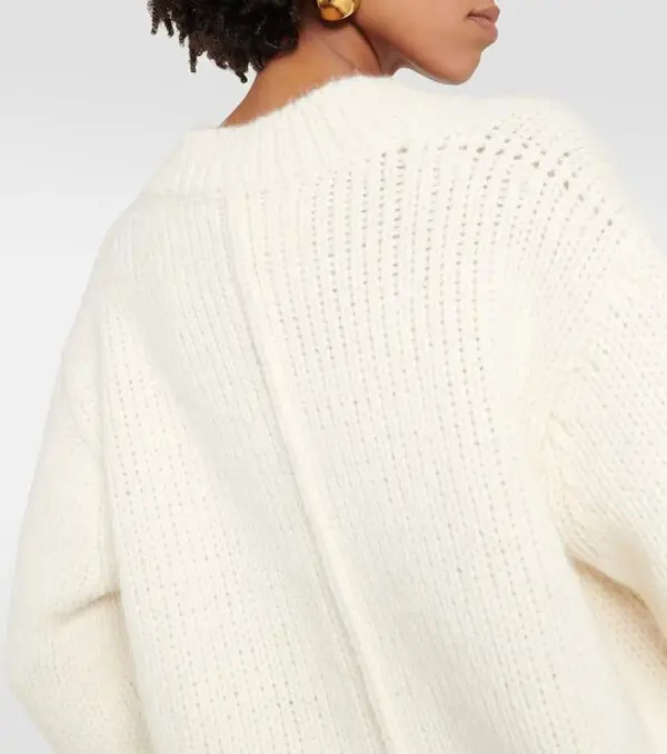 TOM FORD Alpaca And Wool-blend Sweater - White