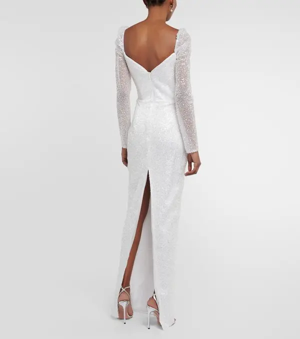 RASARIO Rossalind Sequined Gown