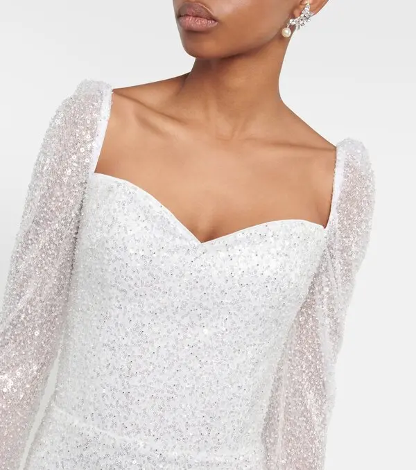 RASARIO Rossalind Sequined Gown