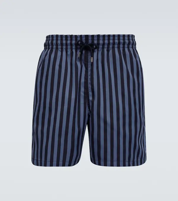 Derek Rose Bondi 8 Striped Swim Shorts