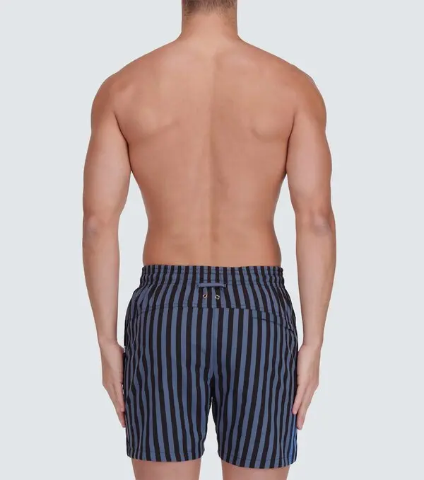 Derek Rose Bondi 8 Striped Swim Shorts