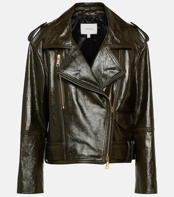 Dorothee Schumacher Leather Biker Jacket