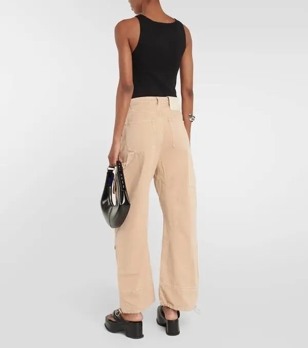 Sportmax High-rise Wide-leg Cargo Pants