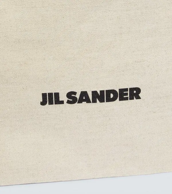 JIL SANDER Book Canvas Tote Bag