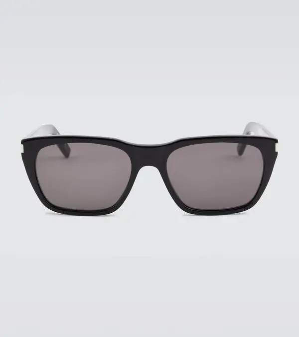 Saint Laurent Betty Rectangle Sunglasses - Black