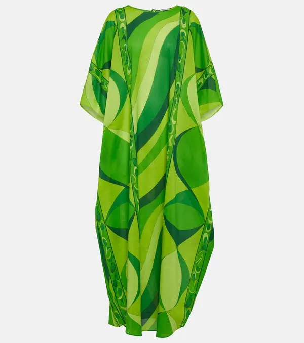 Emilio Pucci Pesci Cotton Kaftan