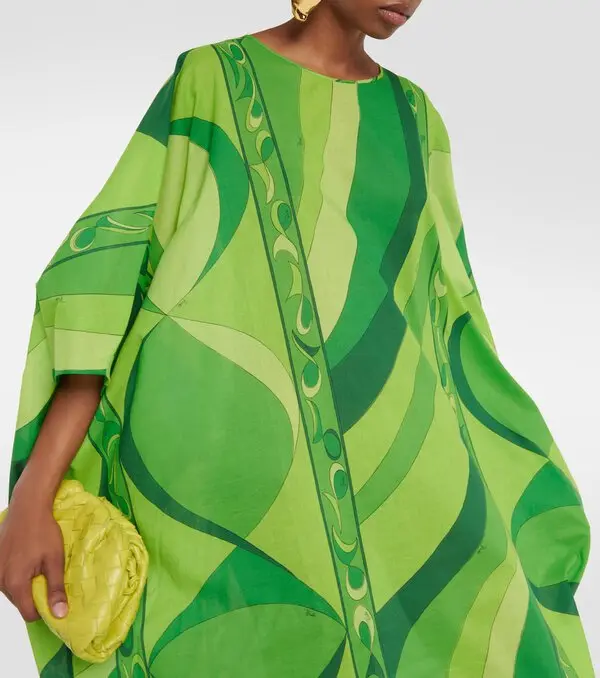 Emilio Pucci Pesci Cotton Kaftan