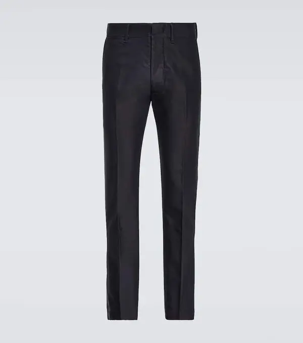 TOM FORD Straight Cotton Trousers
