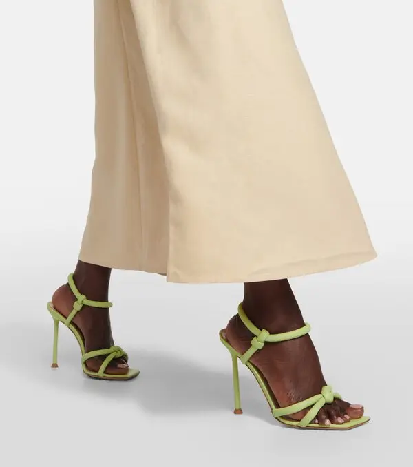 GIANVITO ROSSI Juno Leather Sandals