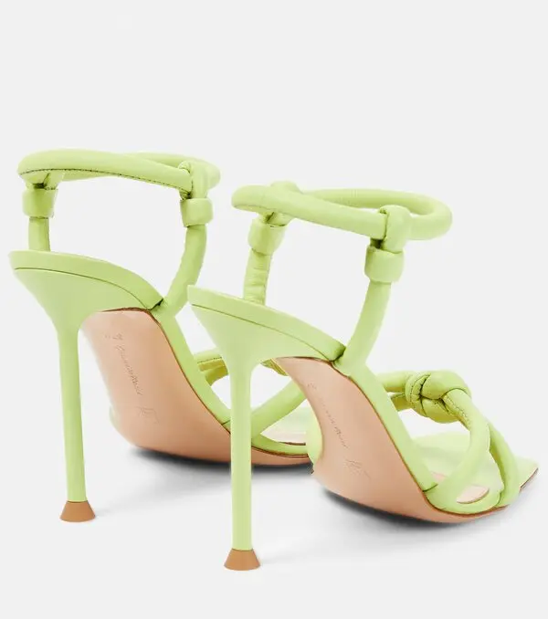 GIANVITO ROSSI Juno Leather Sandals