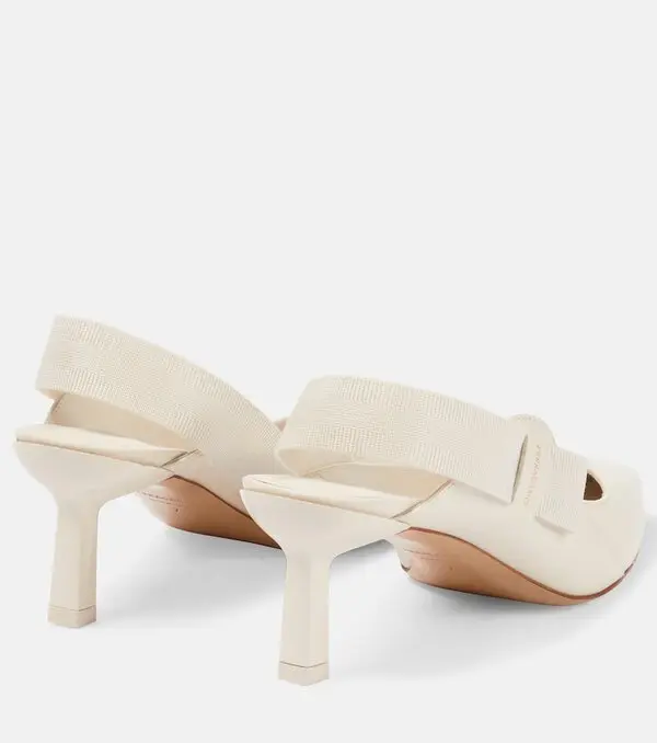 FERRAGAMO Vara Leather Slingback Pumps