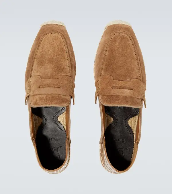 CHRISTIAN LOUBOUTIN Paquepapa Suede Espadrilles