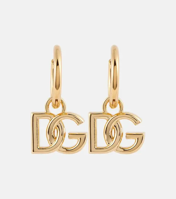 Dolce & Gabbana Dg Embellished Earrings - Gold