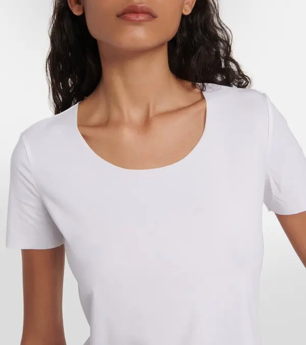 Wolford Aurora Jersey T-shirt - White