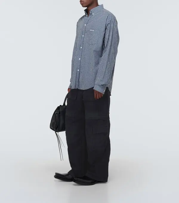 Balenciaga Cotton Twill Cargo Pants
