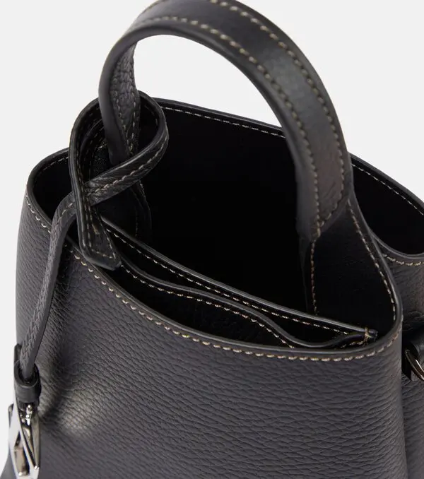 TOD'S Micro Leather Tote Bag