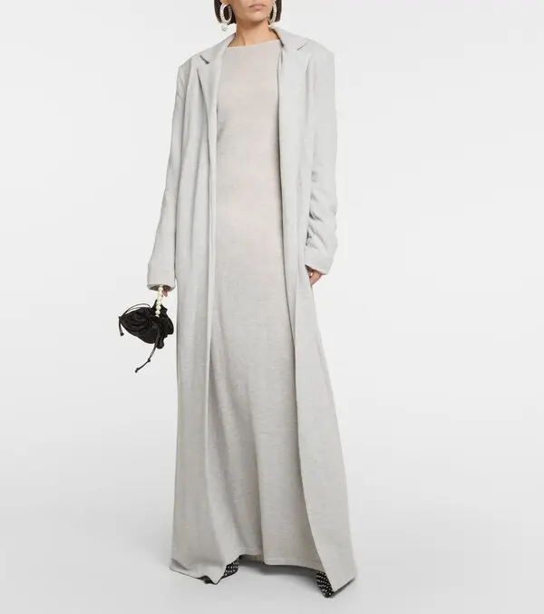 Magda Butrym Alpaca-blend Maxi Dress